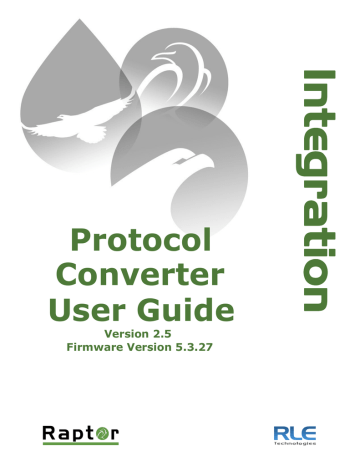 Protocol Converter FDS-PC, FDS-PC-DP User Guide | Manualzz