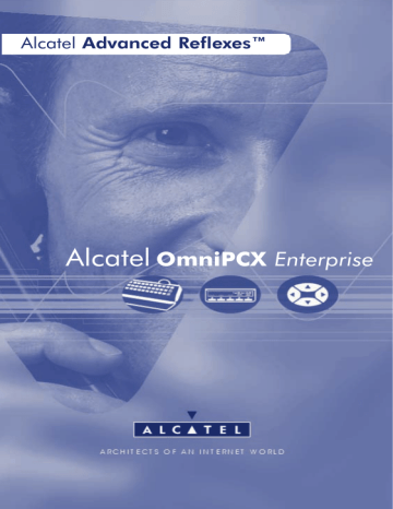 Alcatel Advanced Reflexes User Guide | Manualzz
