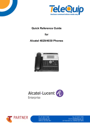 Alcatel-Lucent 4039 - Manuale utente, Manuale, Manuale del proprietario