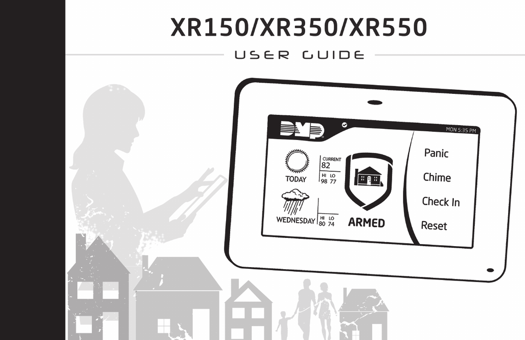 DMP Electronics XR550 series User manual | Manualzz