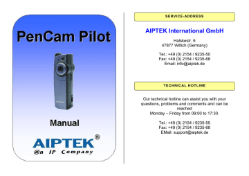 PenCam Pilot User Manual | Manualzz
