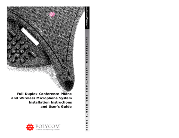 Polycom Wireless Microphone System User's Guide | Manualzz