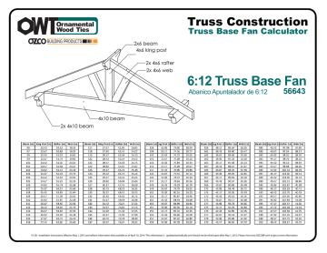 Truss Base Fan 56643 Installation Instructions | Manualzz
