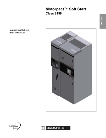 Motorpact 8198 Soft Start Instruction Bulletin | Manualzz