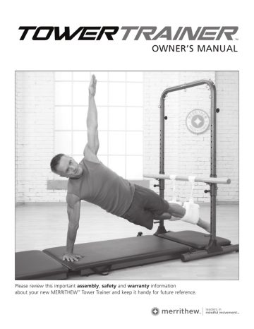 Tower Trainer Owner's Manual - MERRITHEW | Manualzz