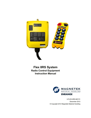 Magnetek Flex 12RS System Instruction manual | Manualzz