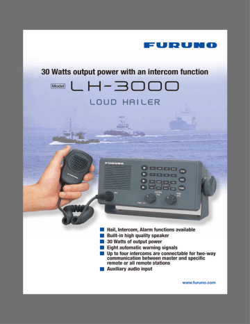 Furuno LH-3000 Quick Manual | Manualzz