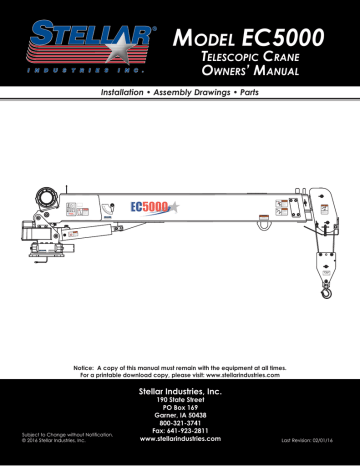 Stellar EC EC5000 Owner's Manual | Manualzz