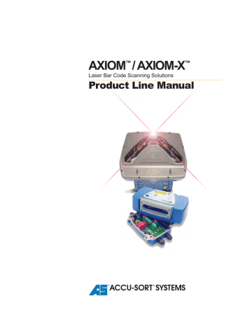 Accu AXIOM Product Line Manual | Manualzz