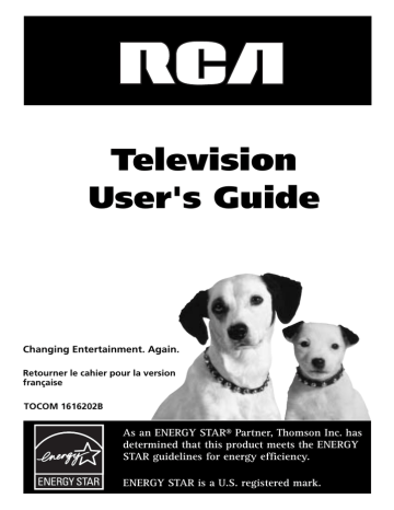 RCA Television User's Guide | Manualzz
