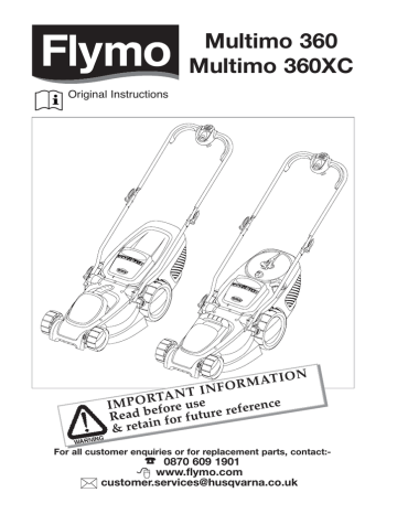 Flymo Multimo 360 Owner Manual | Manualzz