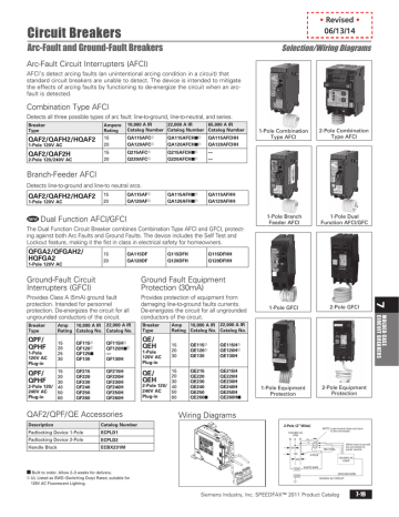 Siemens Energy & Automation Q260 60 Amp 2-Pole 120 V Plug Inch Breaker ...