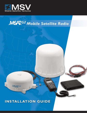 MSAT G2 Mobile Satellite Radio Installation Guide | Manualzz