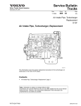 Volvo D13F Engine Valve and Unit Injectors Adjustment Service Bulletin ...