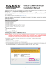 YAESU SCU-17 Virtual COM Port Driver Installation Manual | Manualzz