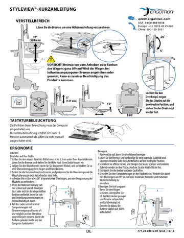 StyleView Kurzanleitung | Manualzz