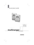 Siemens MultiRanger 100/200 Instruction Manual | Manualzz