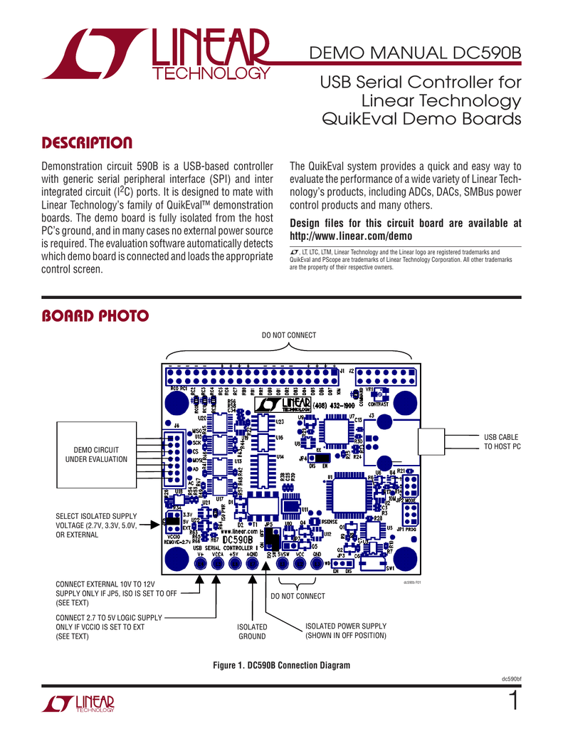 DC590B Demonstration Board Data Sheet | Manualzz