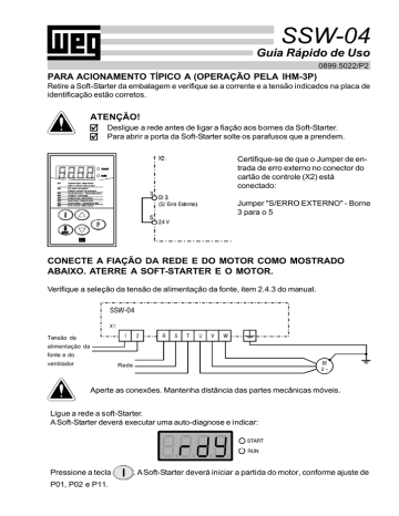 Guia Rápido de Uso SSW-04 | Manualzz