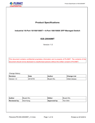 PS-IGS-20040MT_v1.0 | Manualzz