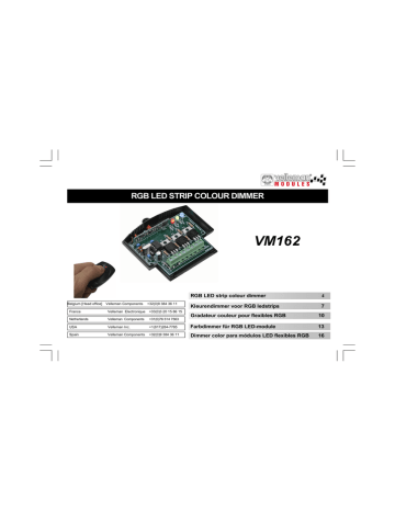 Velleman VM162 manual | Manualzz