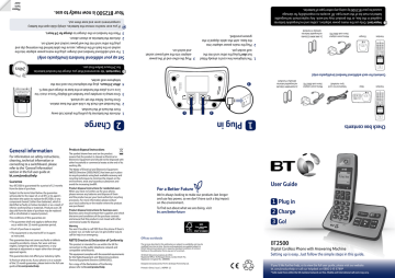 BT Freestyle 2500 User manual | Manualzz