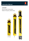 Kongsberg cNODE Maxi & Midi Transponders Instruction Manual | Manualzz