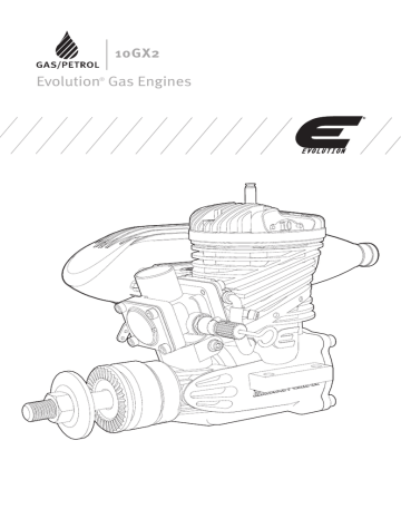 Evolution Engines EVOE10GX2 10GX 10cc Gas Engine Owner's Manual | Manualzz