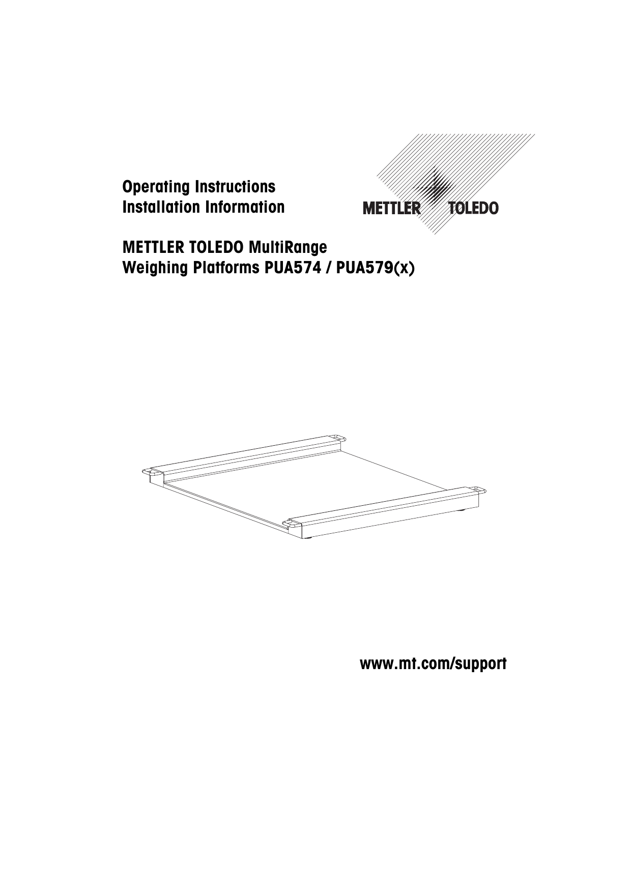 PUA574/PUA579/PUA579x-Operating and Installation Instructions | Manualzz