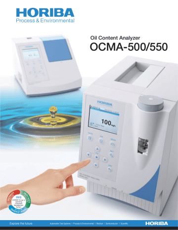 OCMA-550 Specifications Sheet | Manualzz