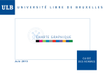 ULB - Guide d'utilisation de l'horaire | Manualzz