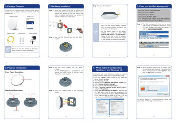 PLANET WNAP-C3220A Quick guide | Manualzz