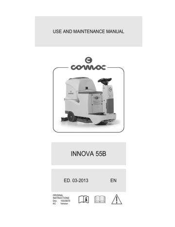 COMAC Innova 55B Use and Maintenance Manual | Manualzz