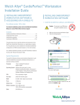 Welch Allyn CardioPerfect Workstation Installation Guide | Manualzz