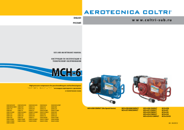 AEROTECNICA COLTRI MCH-6/ET MINICOMPACT Use and Maintenance Manual ...