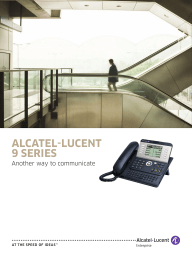 Alcatel-Lucent 4039 - Manuale utente, Manuale, Manuale del proprietario