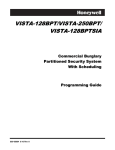 Honeywell VISTA-128BPT Programming Manual | Manualzz