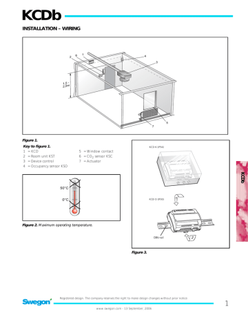 Swegon KCDb Installation Instructions | Manualzz