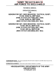 MEP-804A, MEP-804B, MEP-814A, MEP-814B Generator Set Technical Manual ...
