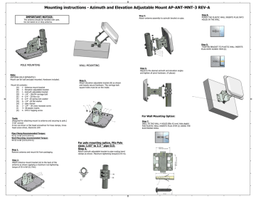 Install Guide MNT | Manualzz