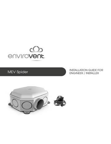 EnviroVent MEV Spider Installation Guide | Manualzz