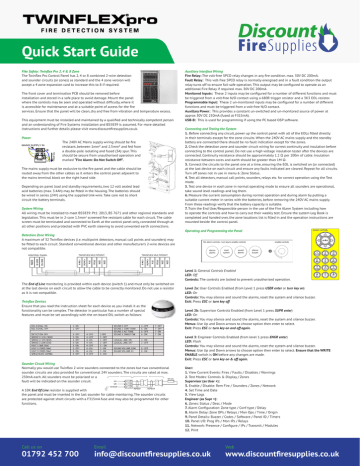 Twinflex Pro Quick Start Guide | Manualzz