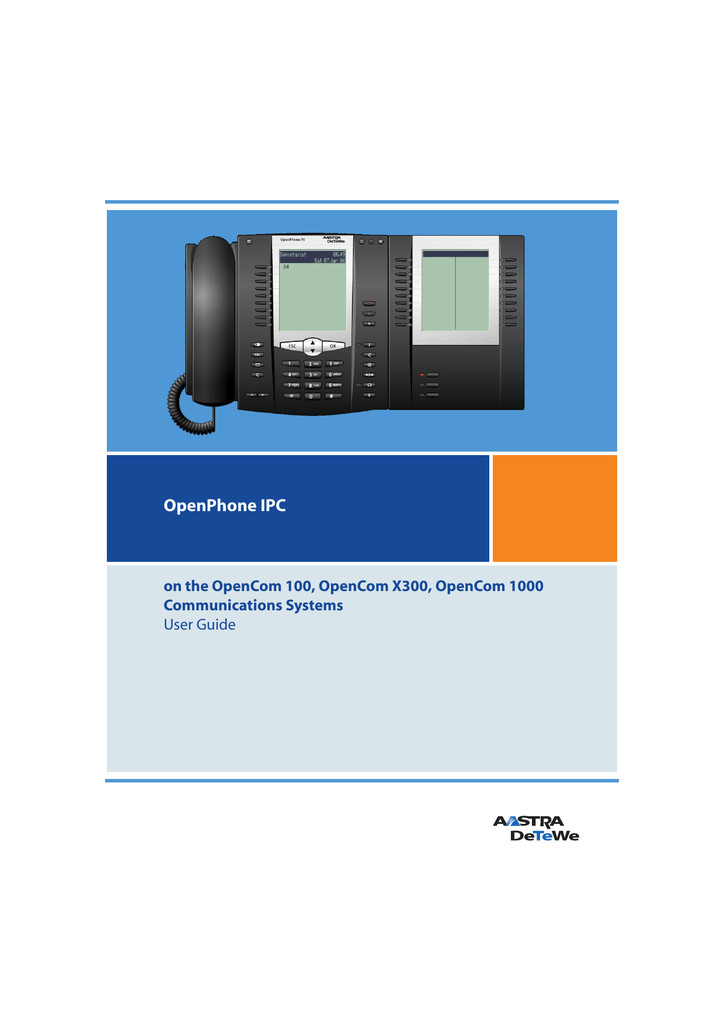 Aastra OpenPhone 73 User manual | Manualzz