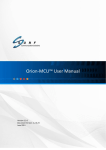 SURF Orion-VX1000 User Manual: AI Chat & PDF Access | Manualzz