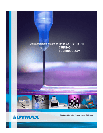 DYMAX UV Light Curing Technology Guide | Manualzz