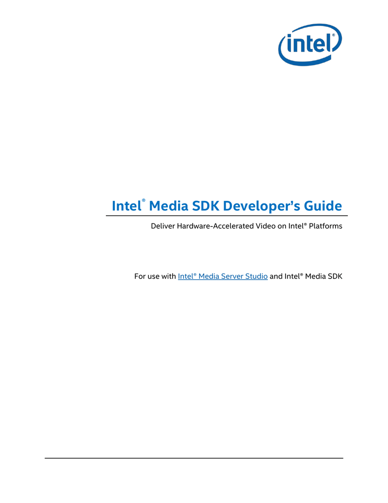 Intel® Quick Sync Video and FFmpeg Installation and Validation