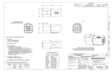 Amphenol AT04 2P Content: 1 pc(s) Lsa Plus Connector Data Sheet | Manualzz