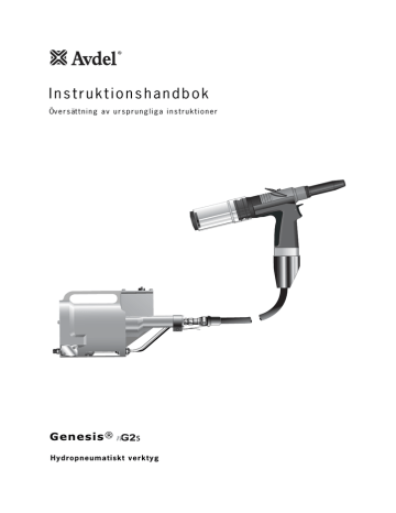 Avdel Genesis nG2s Instruction manual | Manualzz