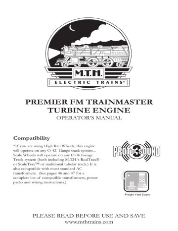 MTH 20-21684-1 Operating Instructions | Manualzz