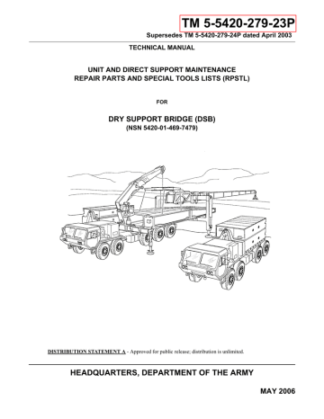 Dry Support Bridge DSB Technical Manual | Manualzz